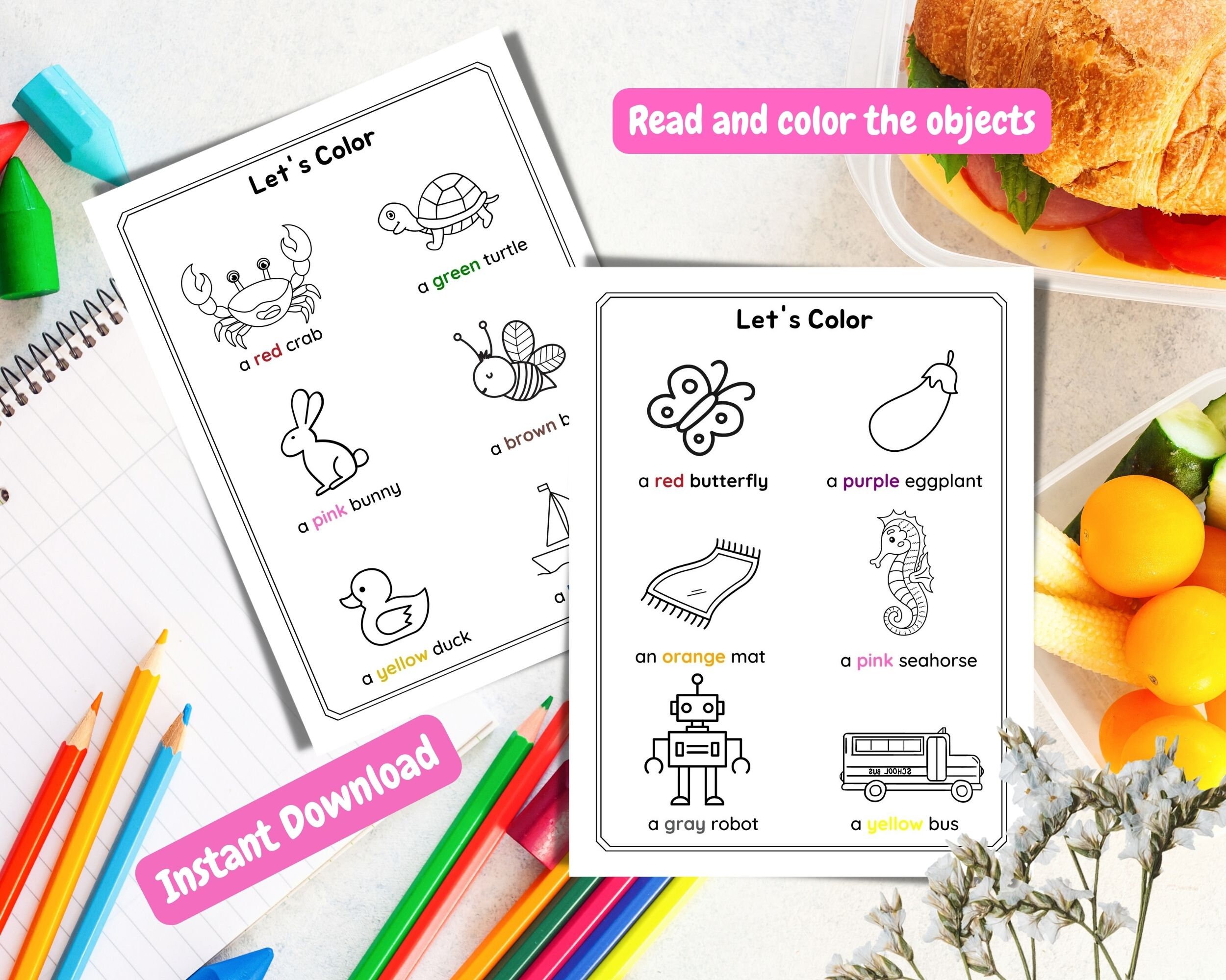 20 Printable Colors Worksheets for Kids | Colors Worksheets for ...