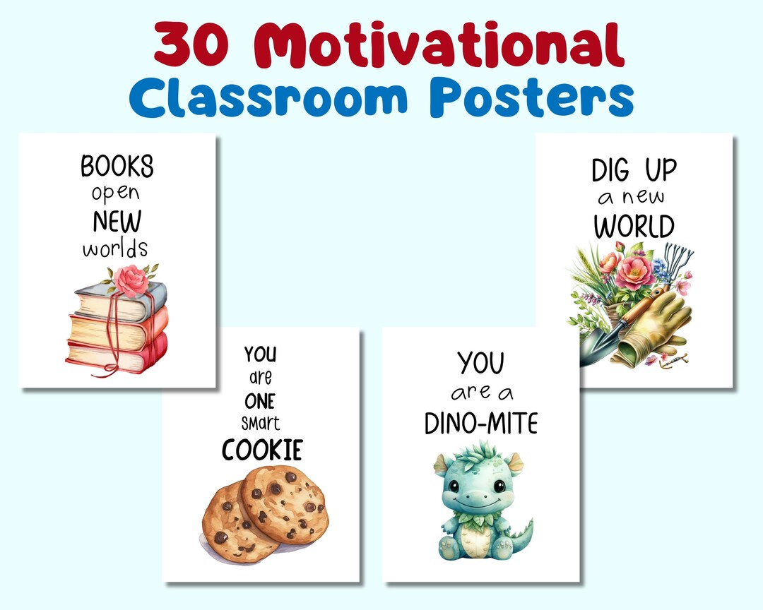 30 Inspirational Quotes Classroom Posters Inspirational Classroom ...