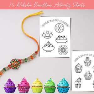 15 Raksha Bandhan Activity Pages for Preschoolers Printable Worksheets ...