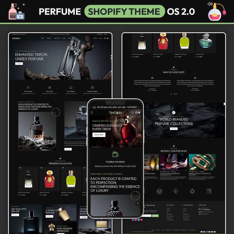 Shopify Website Templates - Etsy