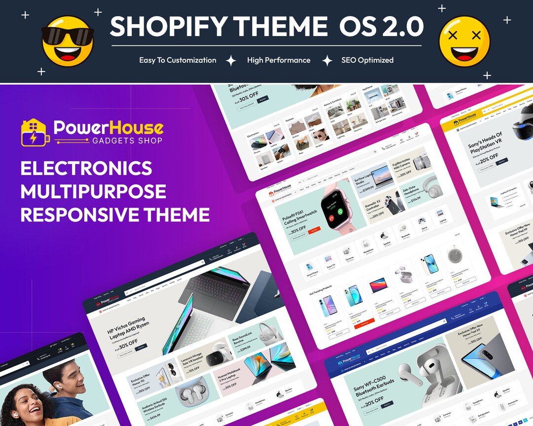 Electronics Premium Shopify Theme for Electronic Retailers Electronic ...
