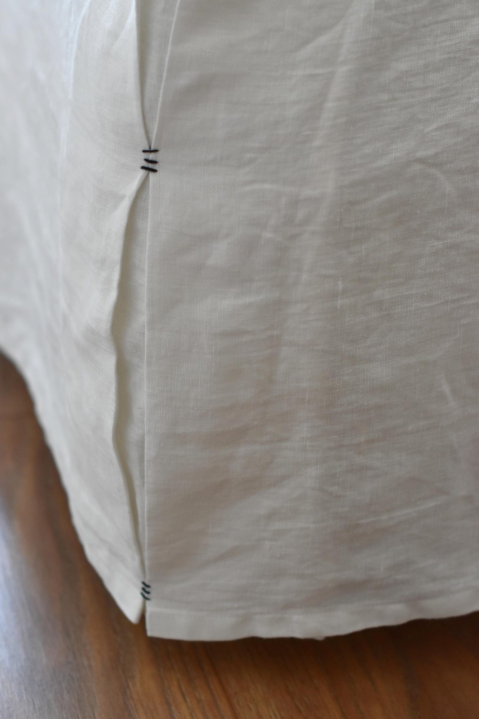 Linen Headboard Cover – Custom Slipcover for Headboard or Footboard ...