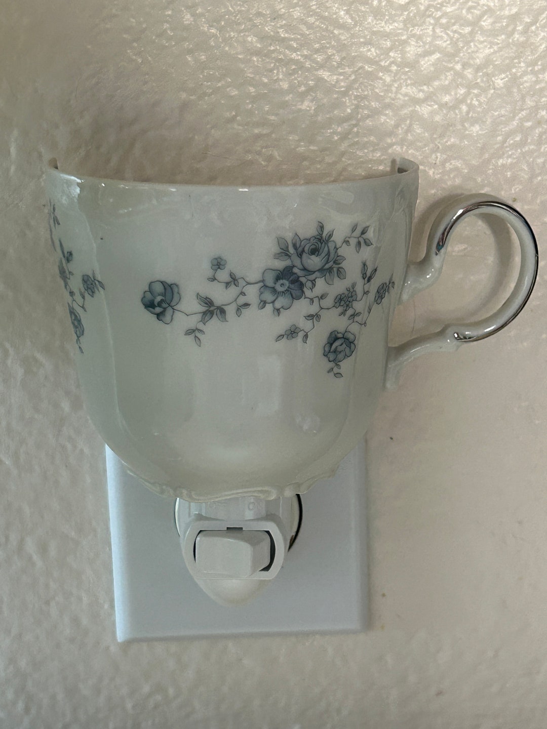 Vintage Teacup Night Light - Etsy