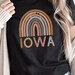 Iowa Rainbow Png, Iowa State Png, Iowa Png, Iowa Sublimation, Boho Iowa ...
