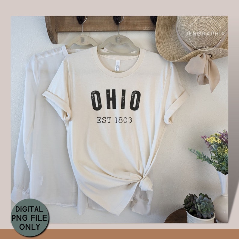 Ohio Png, Ohio State Png, Ohio Established Png, Distressed State Png ...