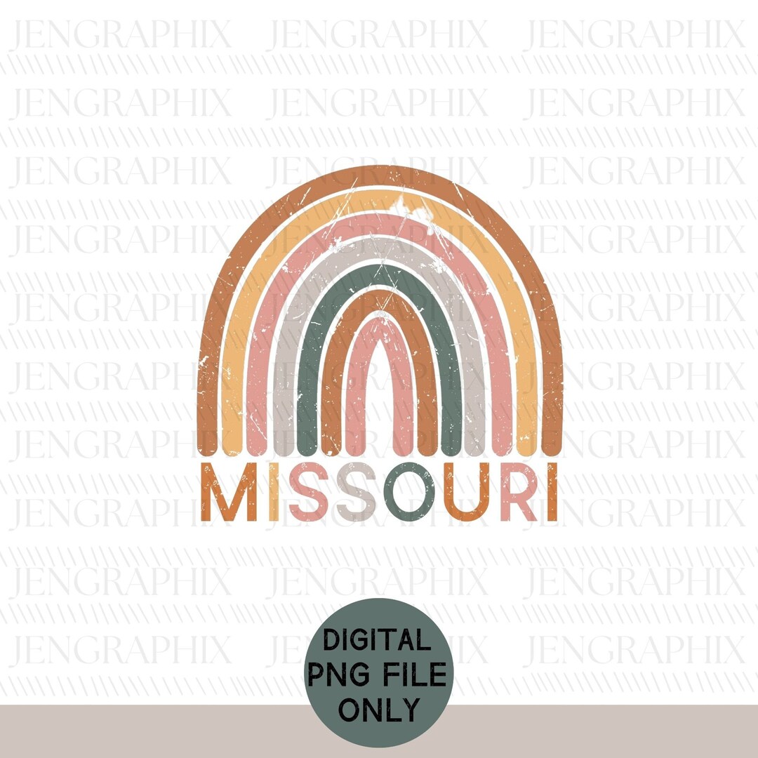 Missouri Rainbow Png, Missouri State Png, Missouri Png, Missouri ...