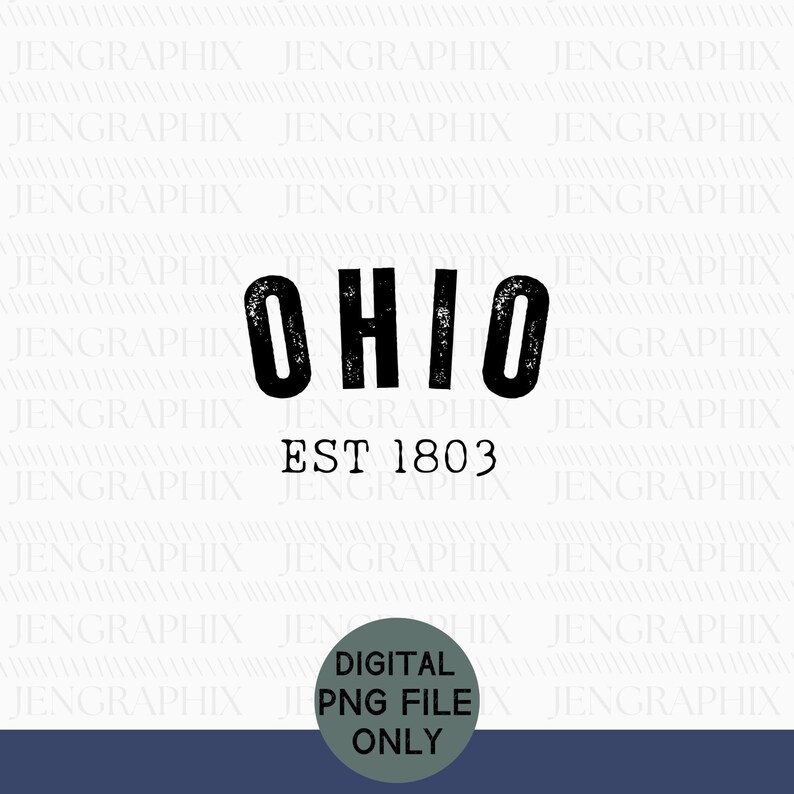 Ohio Png, Ohio State Png, Ohio Established Png, Distressed State Png ...