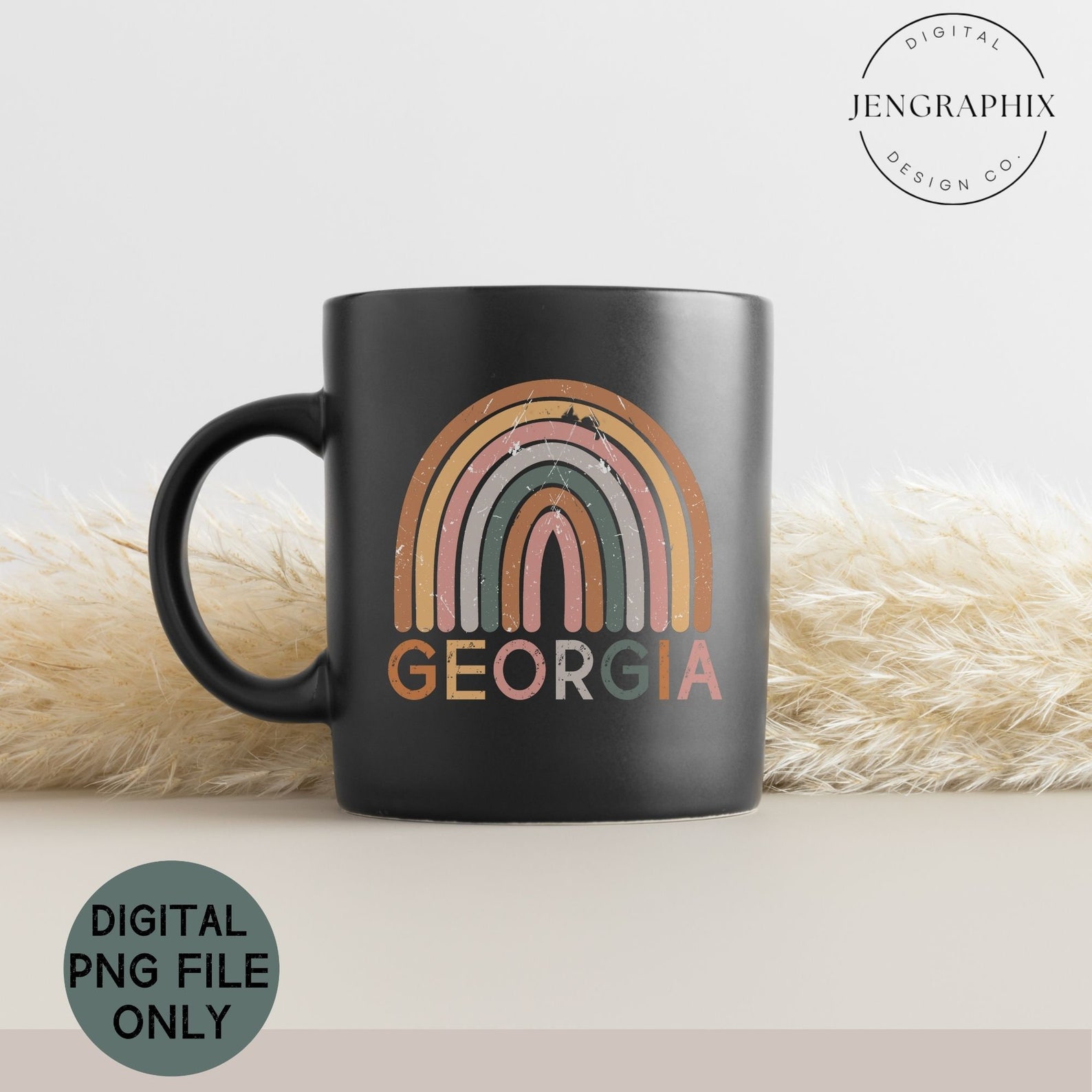 Georgia Rainbow Png, Georgia State Png, Georgia Png, Georgia ...