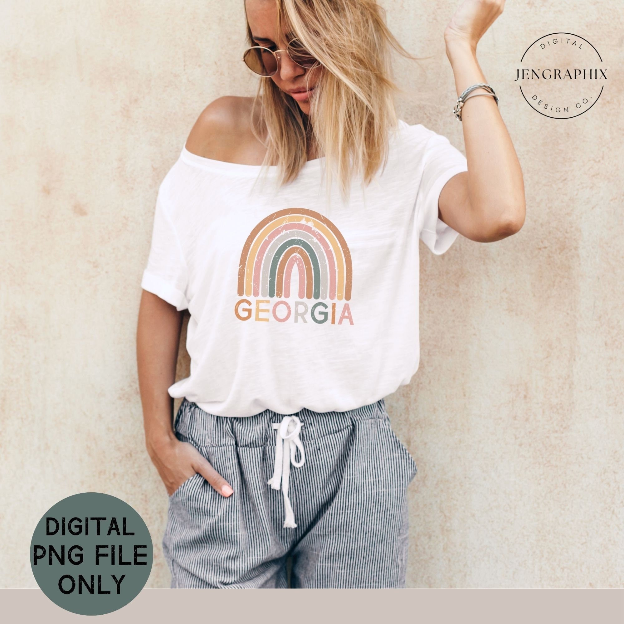 Georgia Rainbow Png, Georgia State Png, Georgia Png, Georgia ...