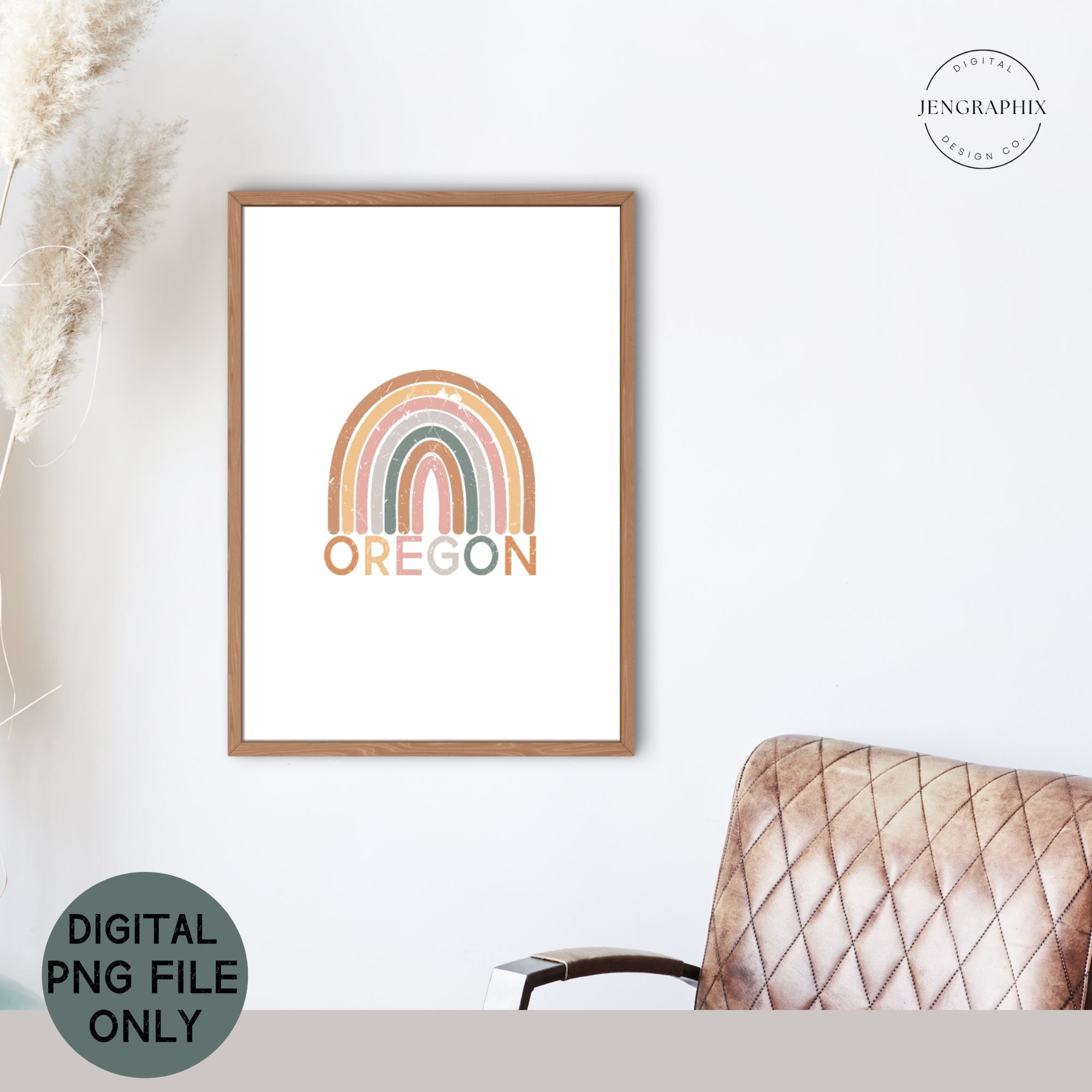Oregon Rainbow Png, Oregon State Png, Oregon Png, Oregon Sublimation ...
