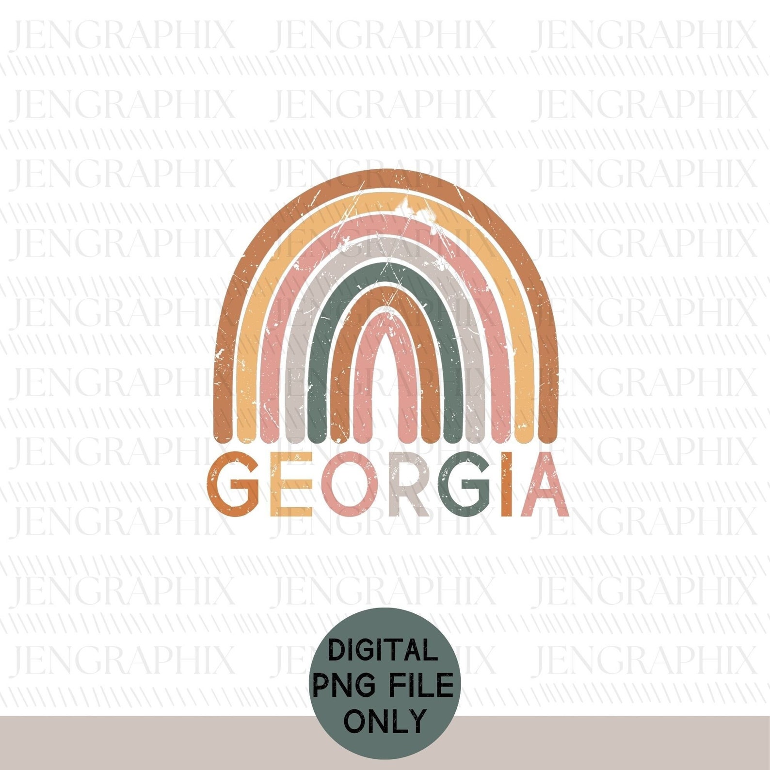 Georgia Rainbow Png, Georgia State Png, Georgia Png, Georgia ...