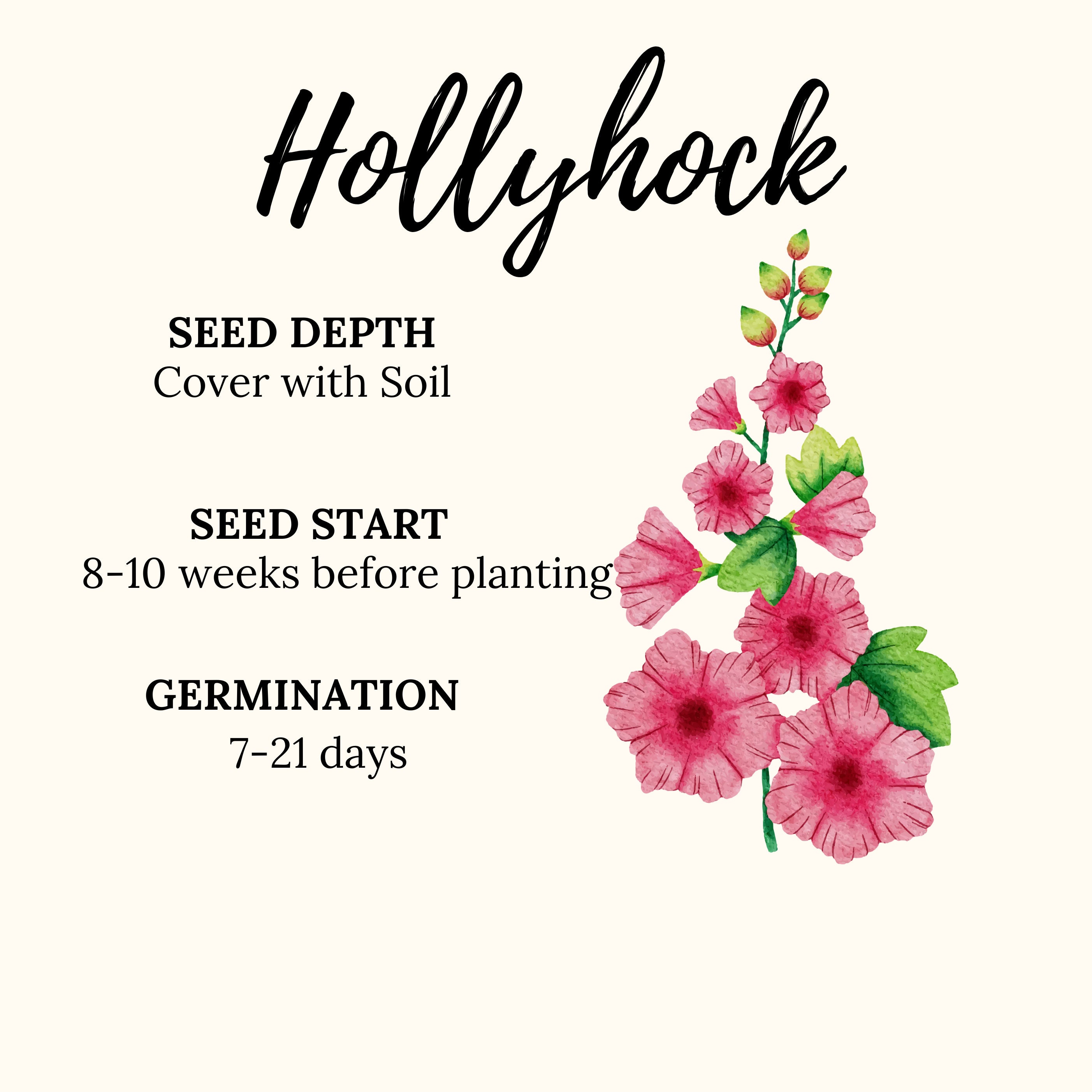 40 Flowers Seed Starting Cheat Sheets 40 Varieties With Complete Care ...