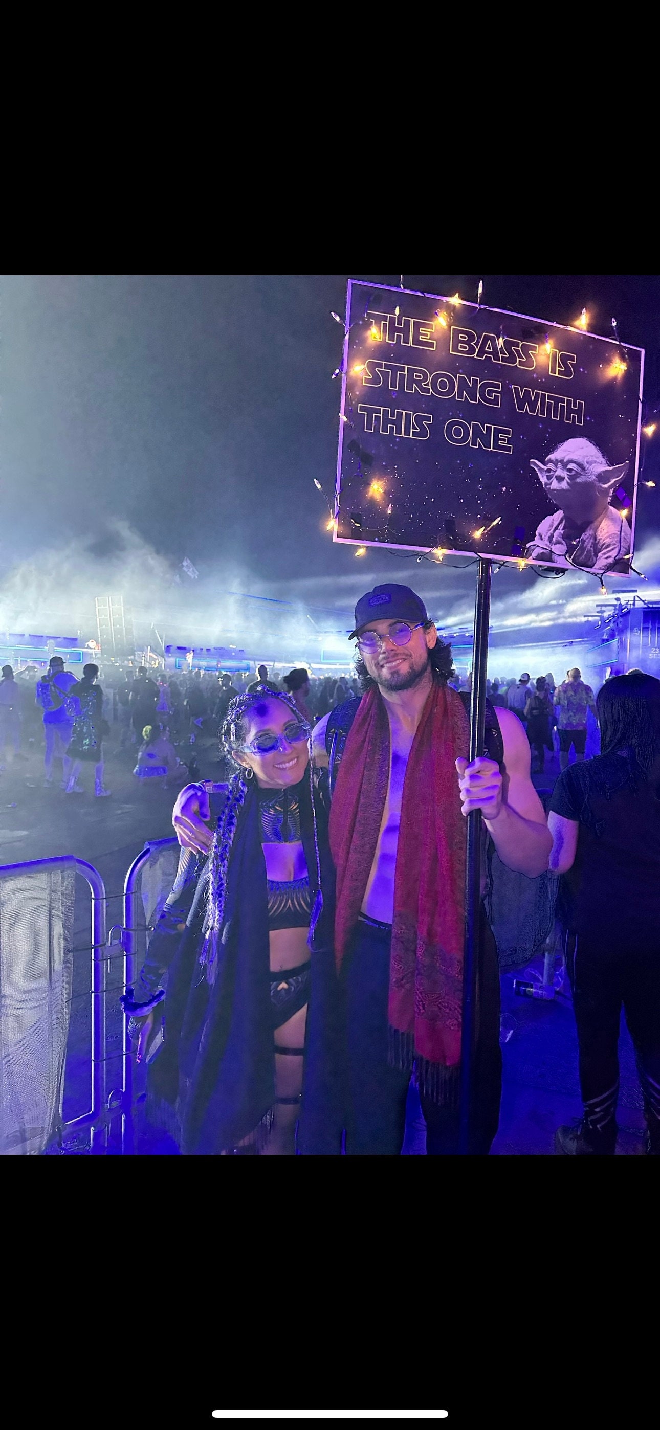 Customized Festival Totem for Crowds Rave Totem Custom Sign for ...