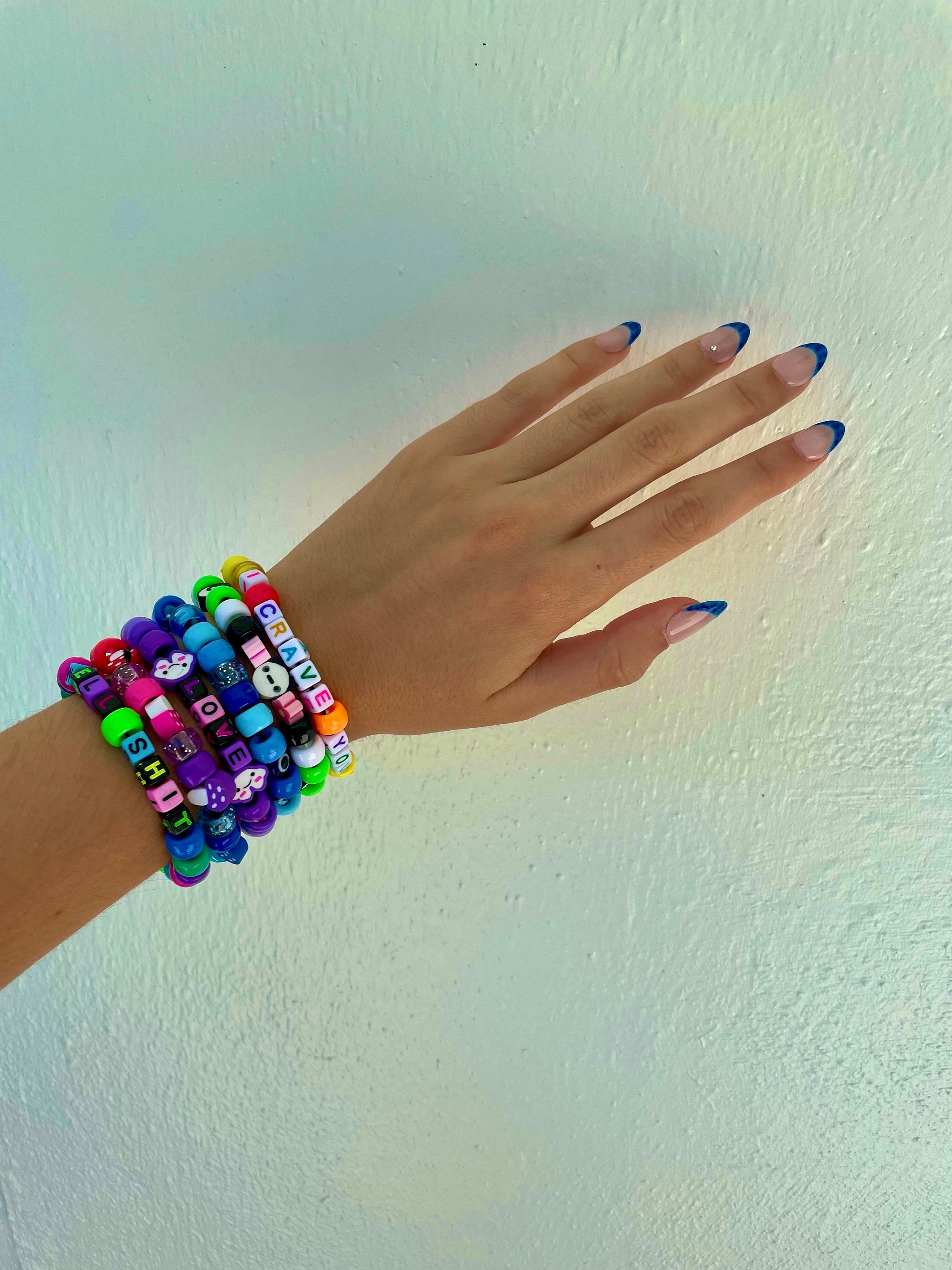 4 Pack of Kandi Bracelet for Festival Personalized Kandi for Rave Kandi ...