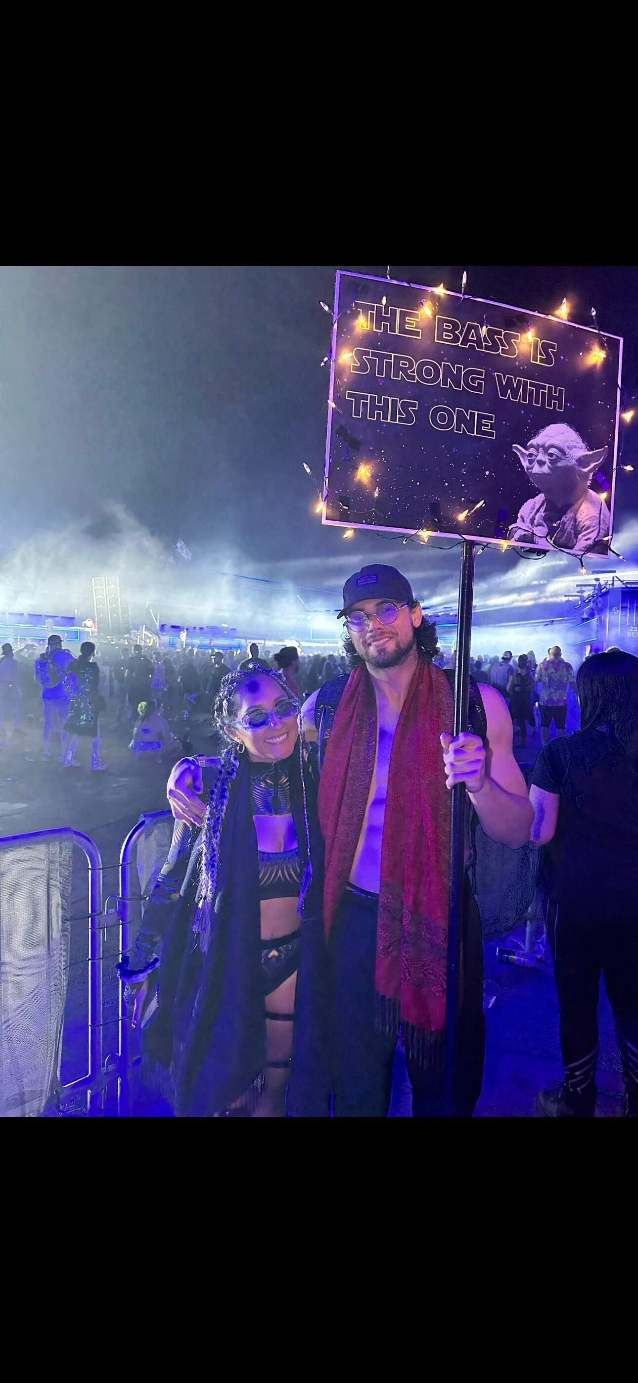 Customized Festival Totem for Crowds Rave Totem Custom Sign - Etsy