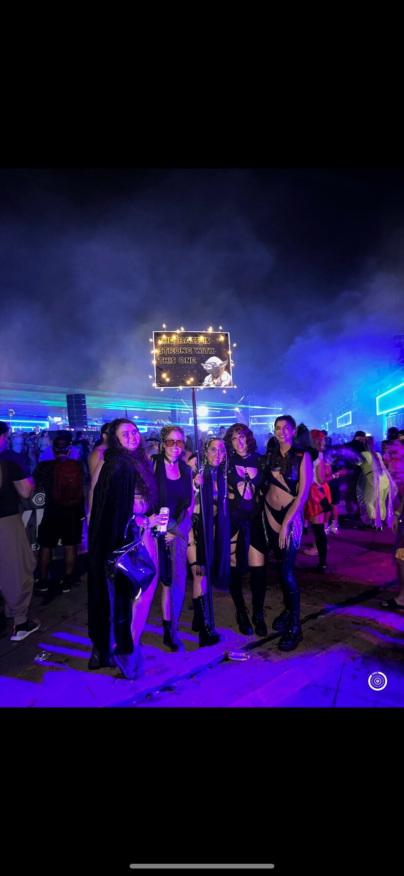 Customized Festival Totem for Crowds Rave Totem Custom Sign for ...