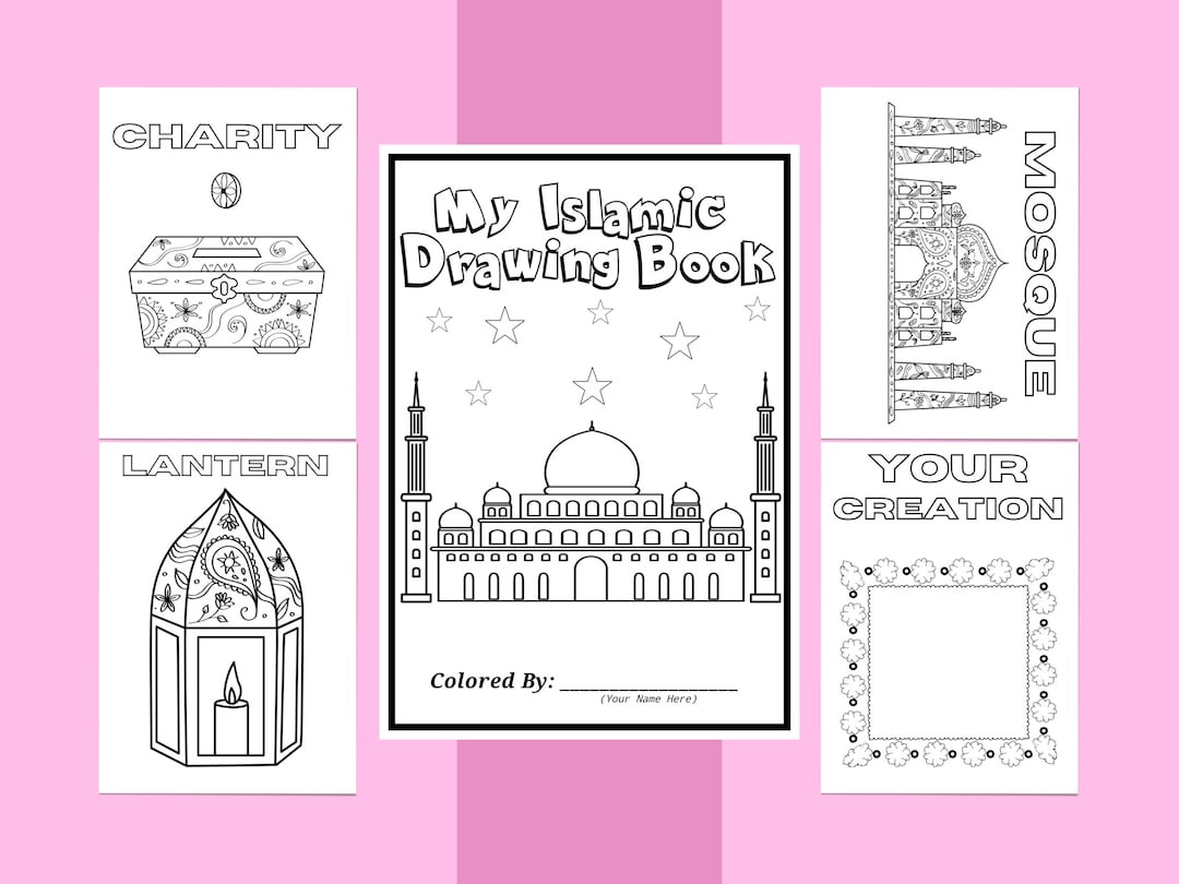 Islamic Coloring Book for Kids | Ramadan Booklet | Kids Activity ...