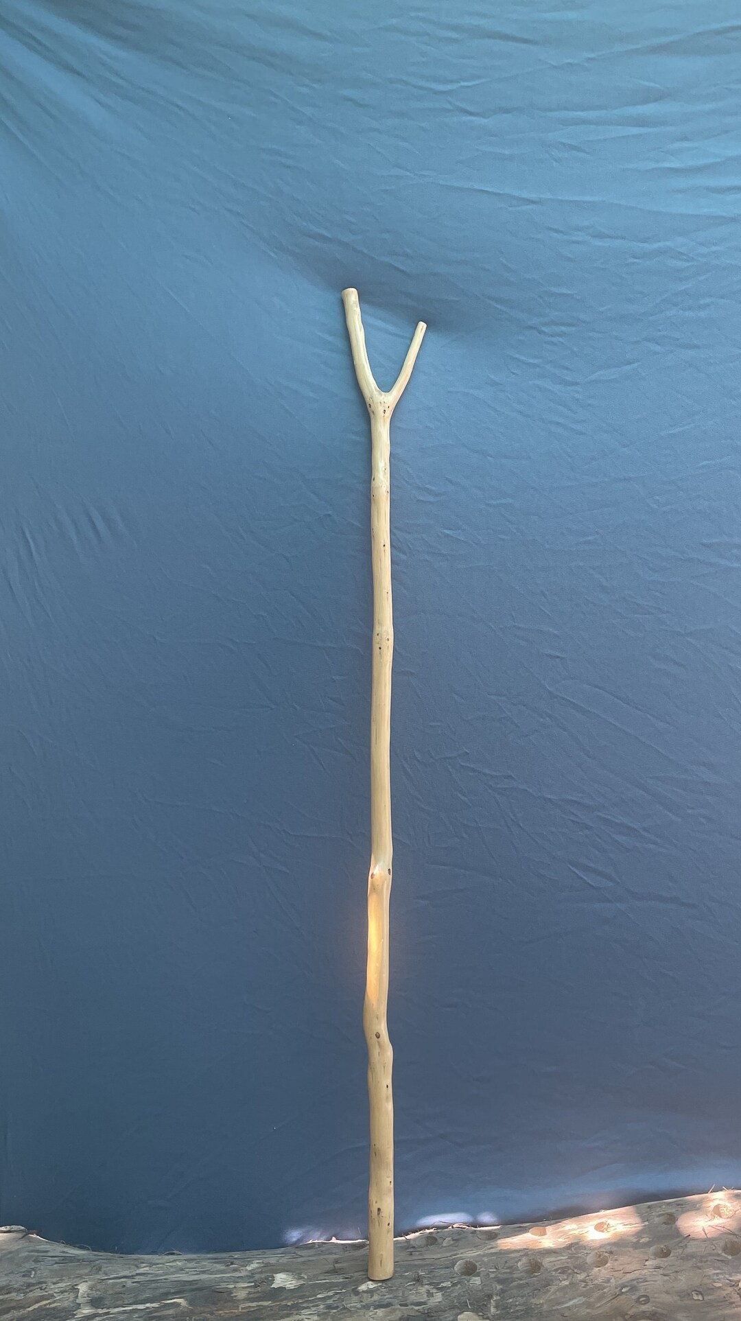 Natural Wood Walking Cane / 1 - Etsy