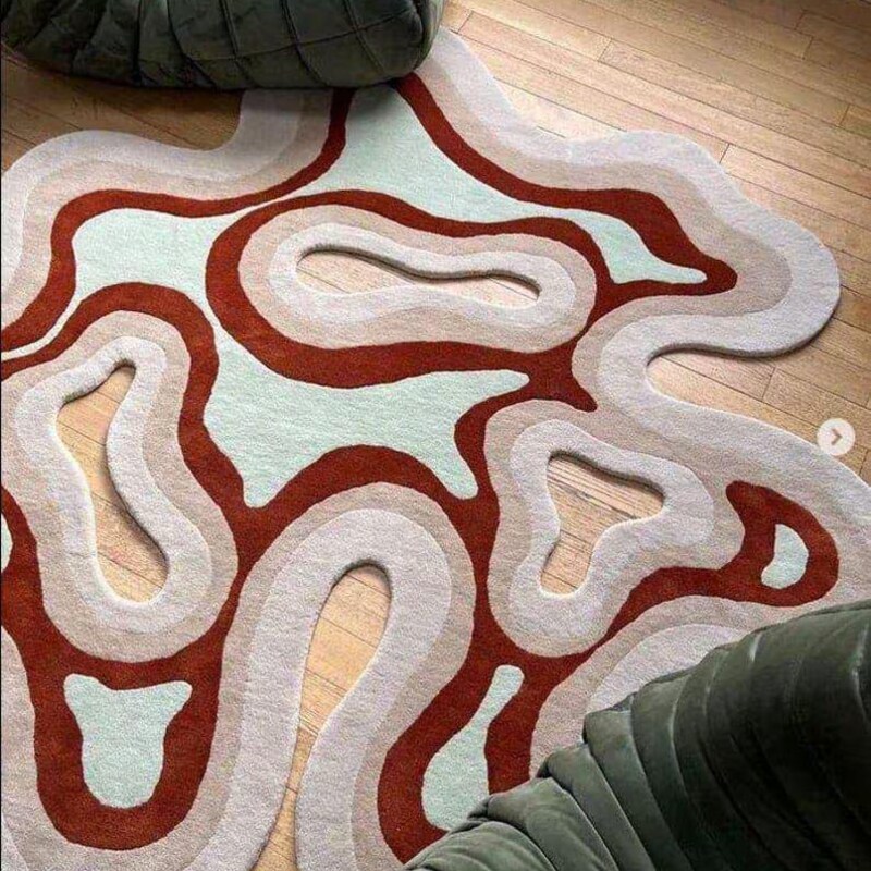 Irregular Rug - Etsy