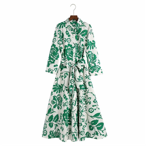 Print Cocktail Dress - Etsy