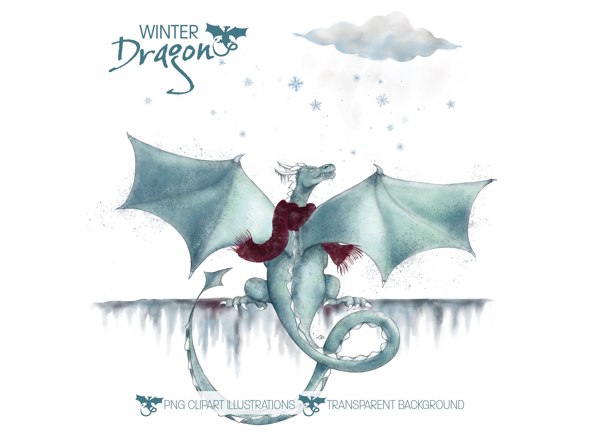 Winter Dragon Dragon PNG Symbol Clipart Luna Dragon Year Chinese ...