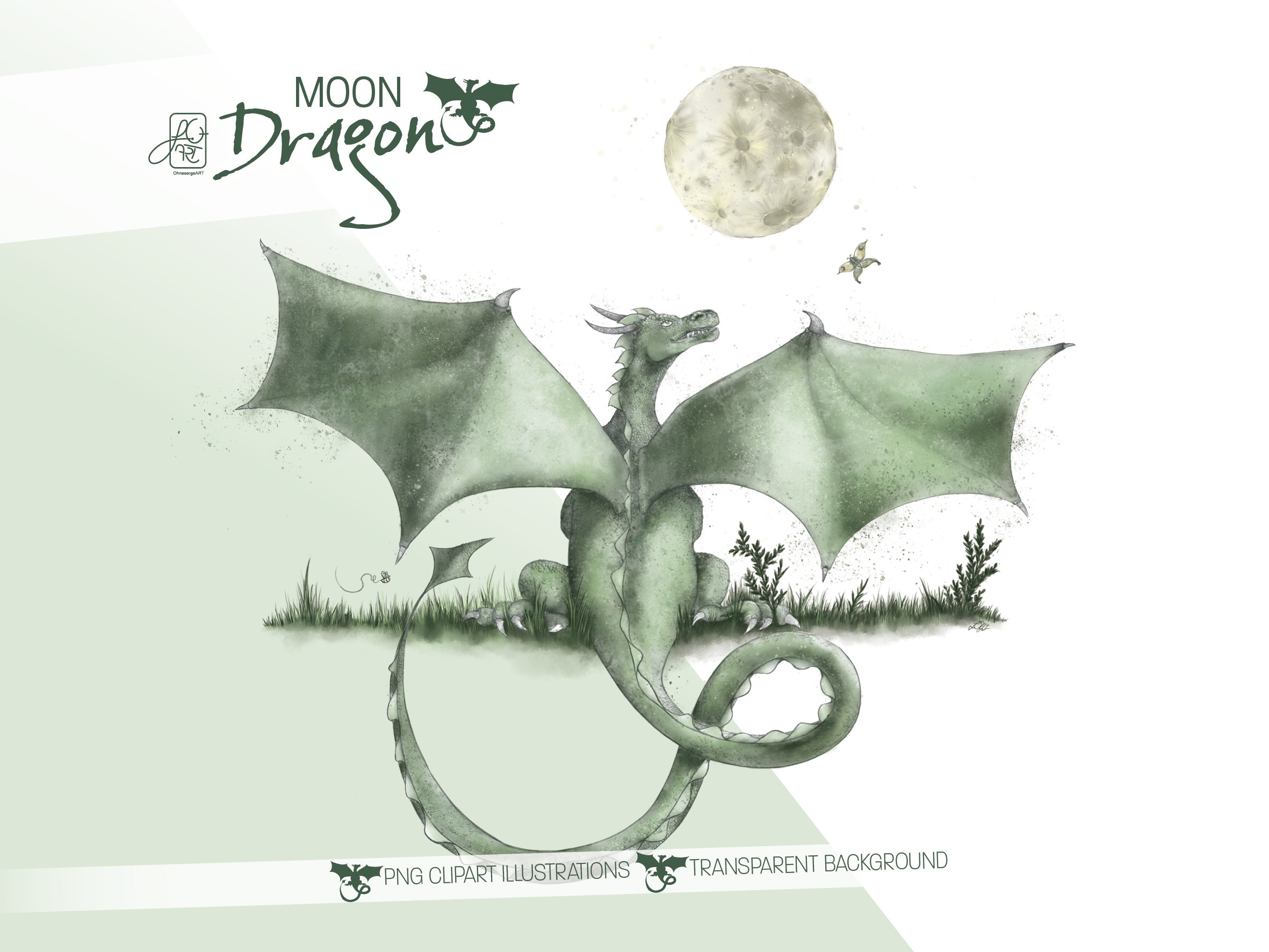 Moon Dragon Dragon PNG Symbol Clipart Luna Dragon Year Witches Chinese ...