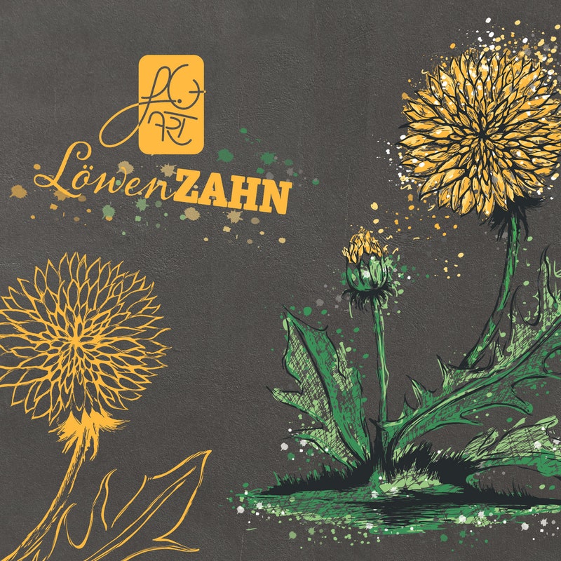 Löwenzahn clipart - Etsy.de