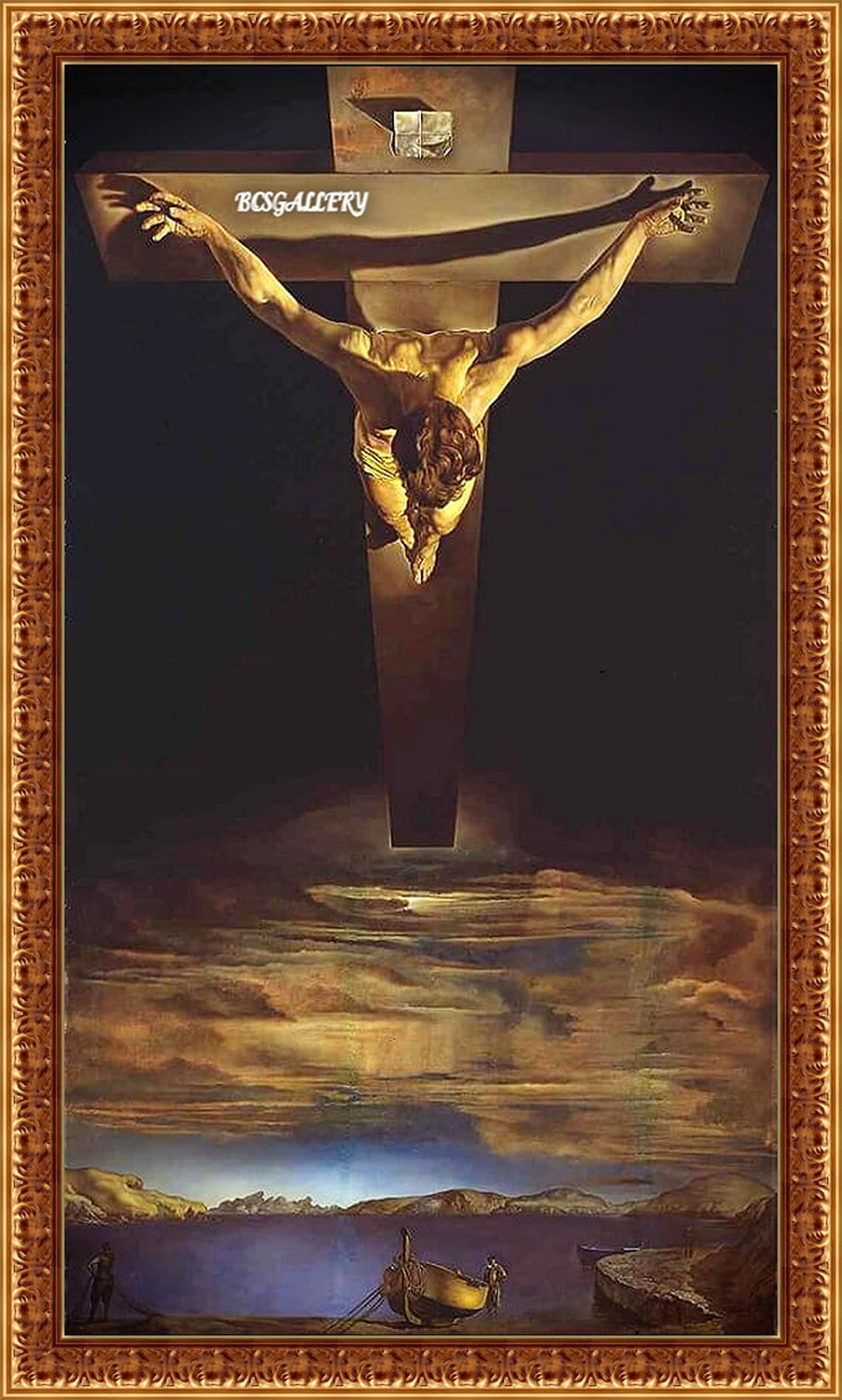 Christ of Saint John of the Cross Salvador Dali 1951 Reproduction ...