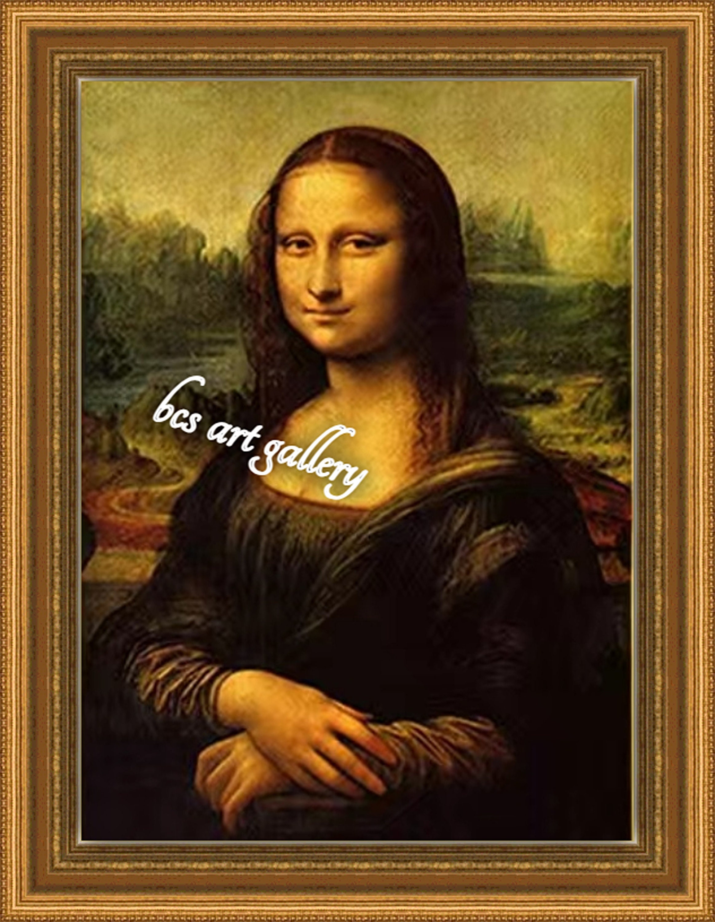 Leonardo Da Vinci Mona Lisa 24x32in Hand-painted Oil Reproduction ...