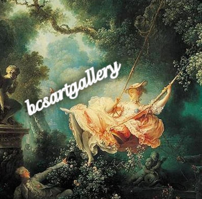 Jean-honoré Fragonard - the Swing 1767 Happy Accidents Hand-painted Oil ...