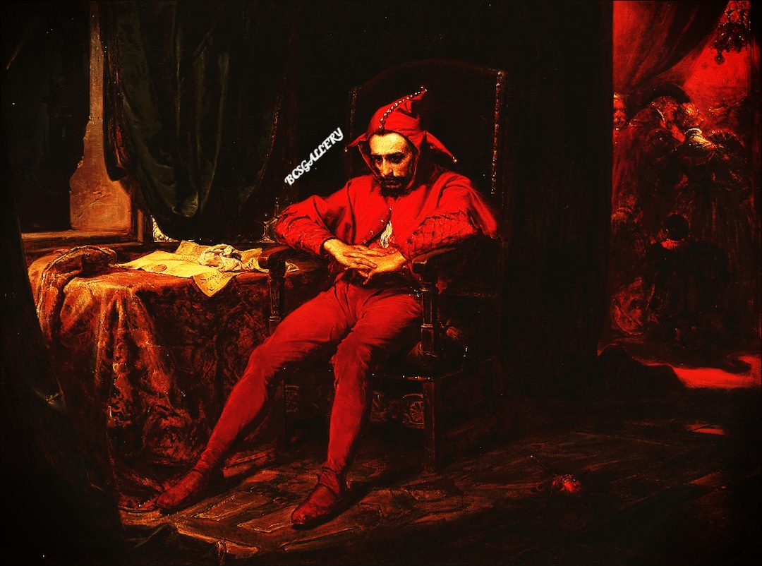 Jan Matejko Stańczyk the Sad Jester 1862 Museum Quality Hand Painted ...