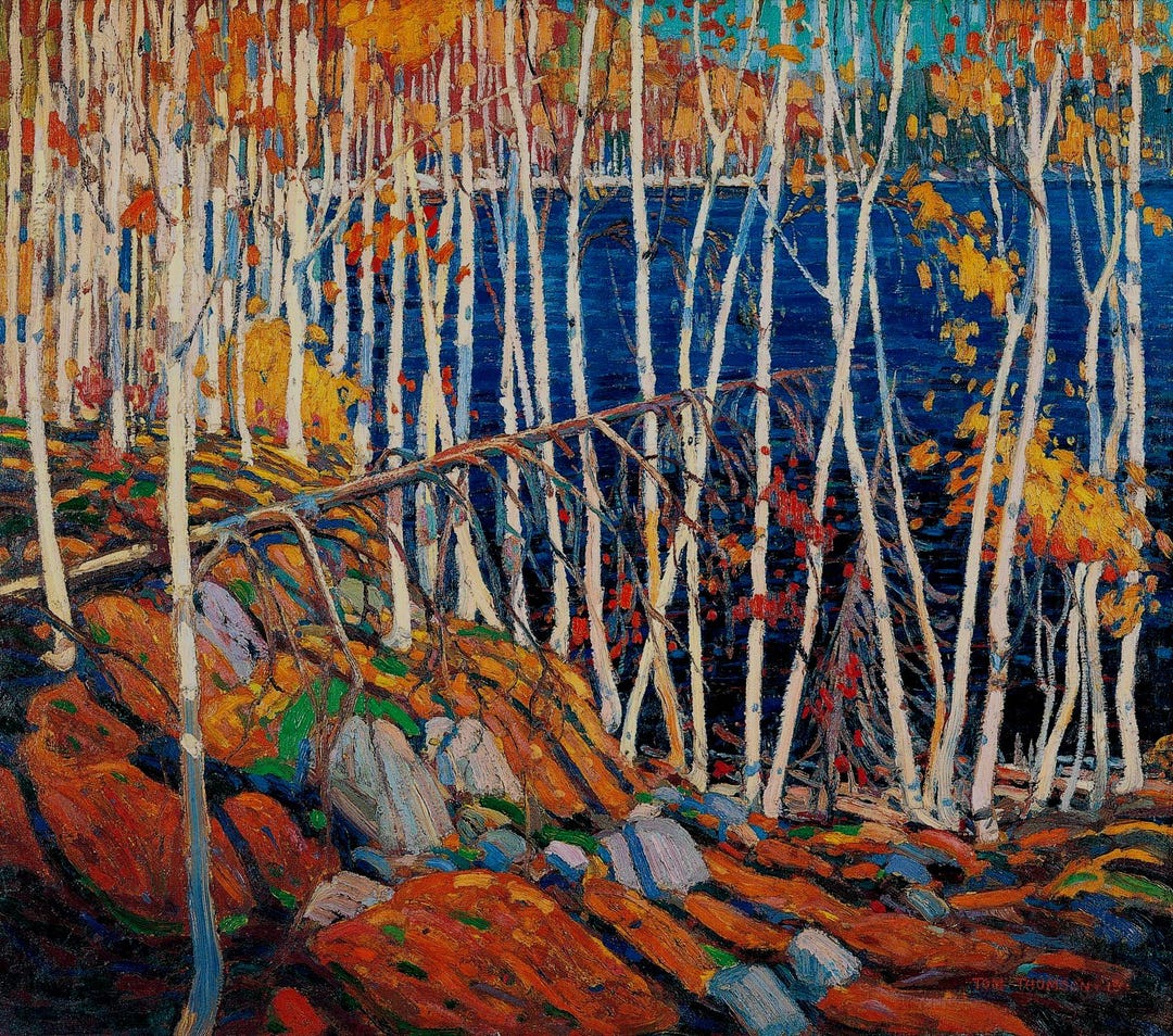 Tom Thomson - in the Northland 1915 Museum Quality Hand-painted Oil ...