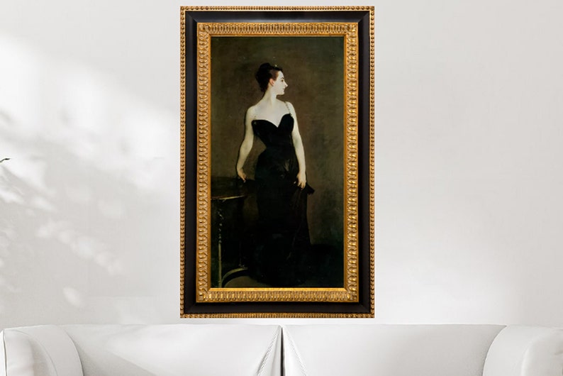 John Singer Sargent Portrait of Madame X madame Pierre Gautreau Hand ...