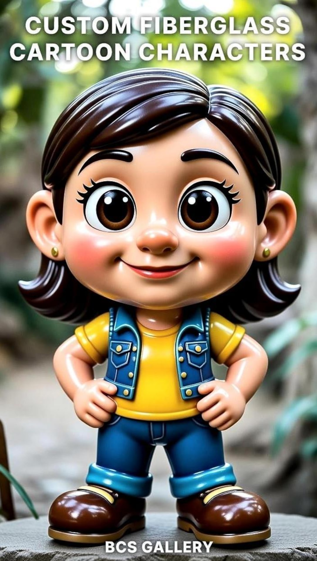 Custom Fiberglass Cartoon Characters | Large Scale Art | FRP Collection ...