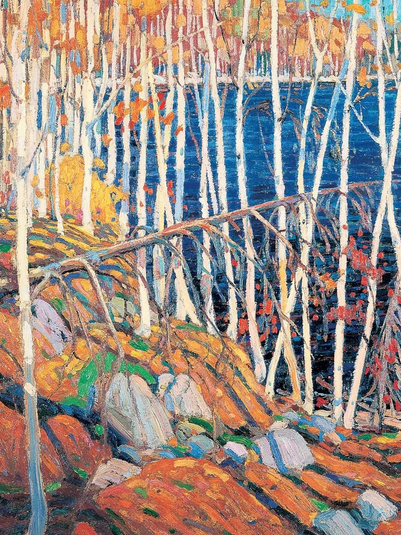 Tom Thomson - in the Northland 1915 Museum Quality Hand-painted Oil ...