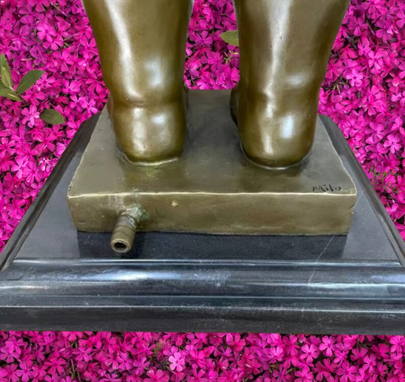 Large Manneken Pis Bronze Fountain Sculpture Brussels 28in Little ...