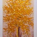 Creative Gold Tree Yggdrasil Oil Painting on Canvas,100% Hand Painted ...