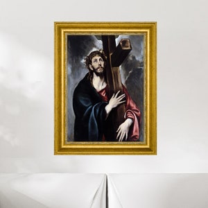 El Greco Christ Carrying the Cross 1580 Hand Painted Oil Reproduction ...