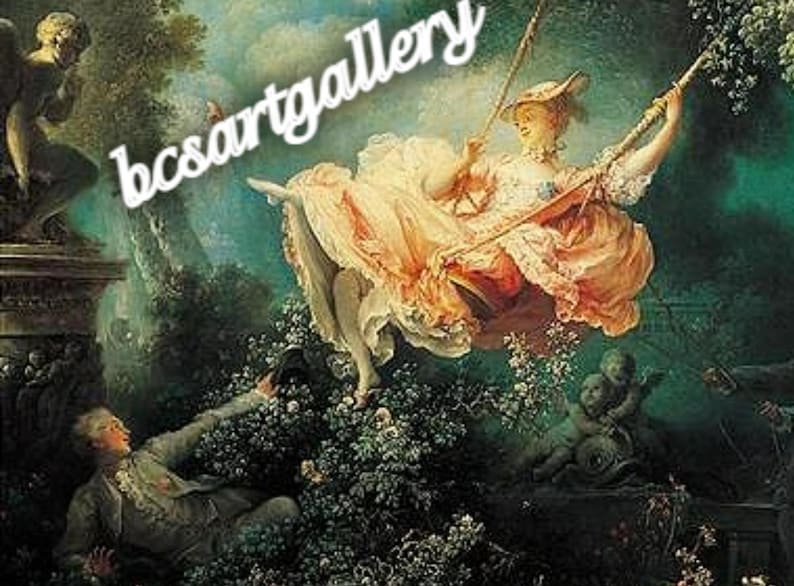 Jean-honoré Fragonard - the Swing 1767 Happy Accidents Hand-painted Oil ...
