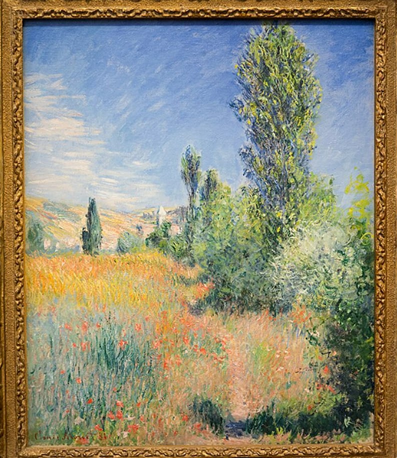Claude Monet - Landscape on the Ile Saint-martin Museum Quality Hand ...