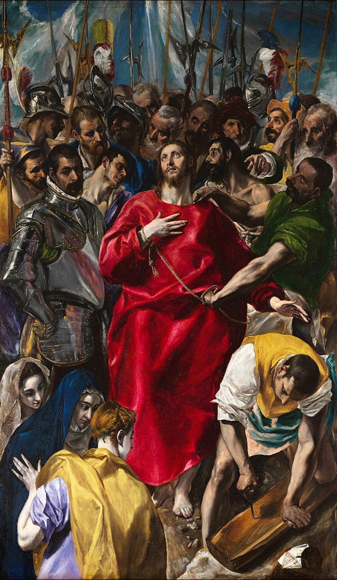 El Greco the Disrobing of Christ Hand Painted Oil Reproduction - Etsy