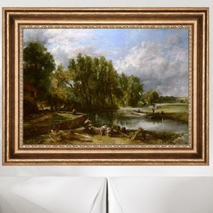Stratford Mill John Constable Museum Quality Hand-painted Oil ...