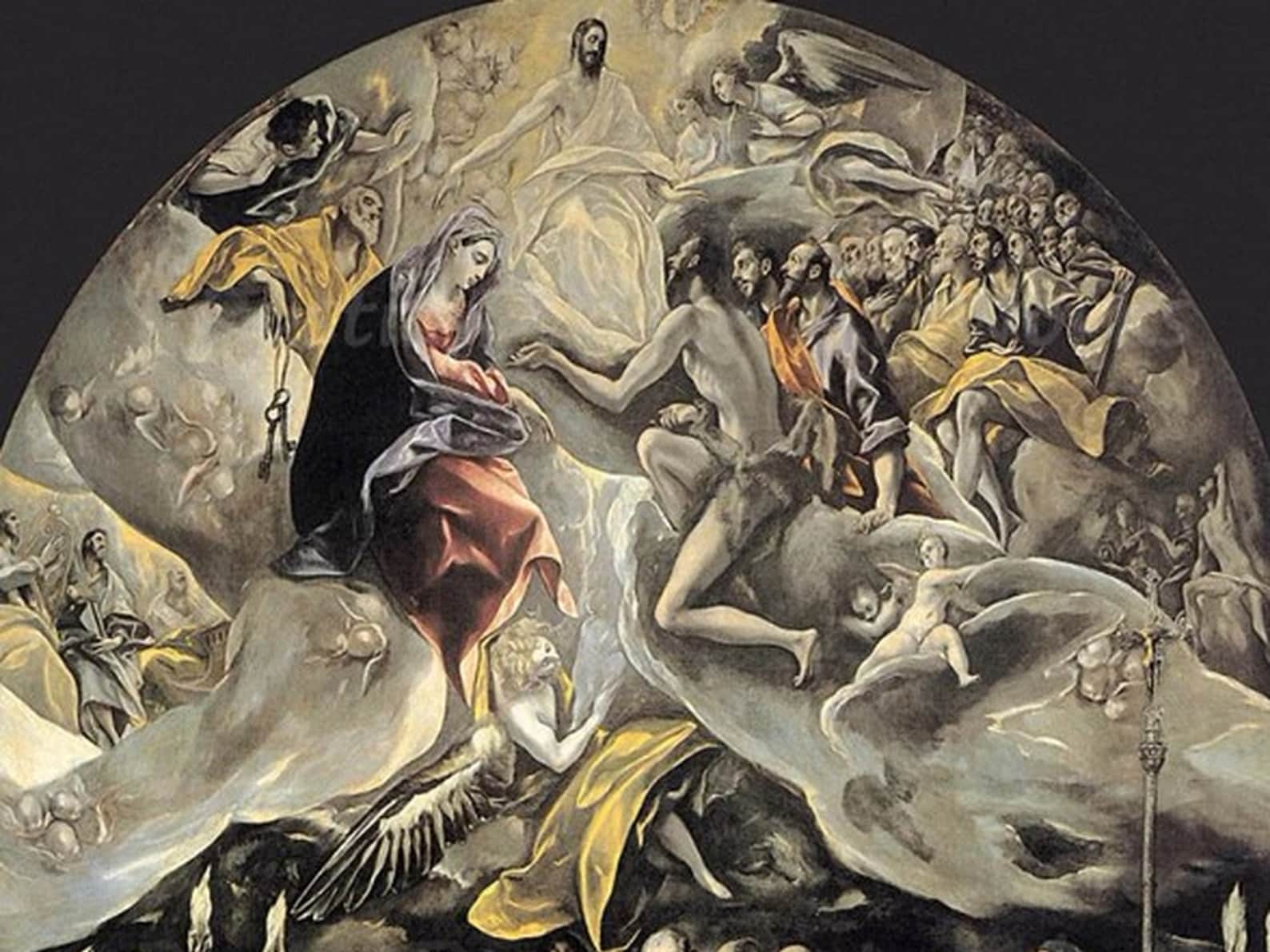 El Greco the Burial of the Count of Orgaz 1586 Hand-painted Oil ...