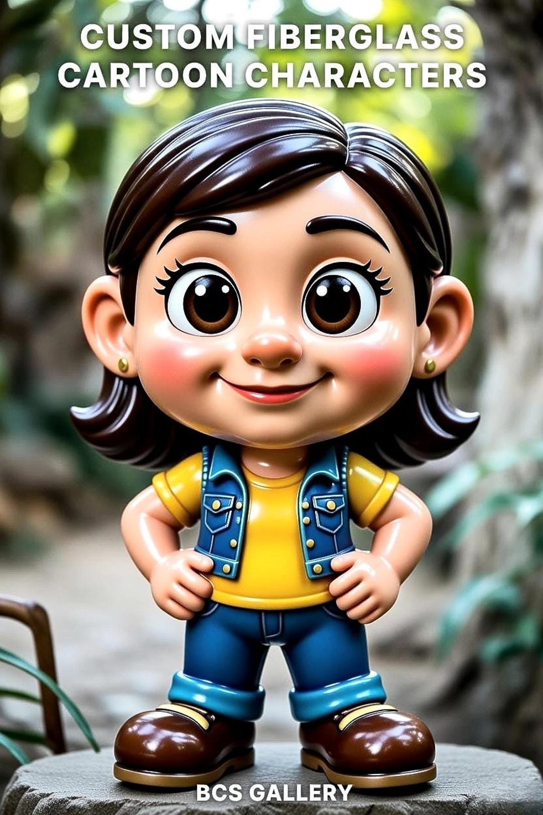 Custom Fiberglass Cartoon Characters | Large Scale Art | FRP Collection ...