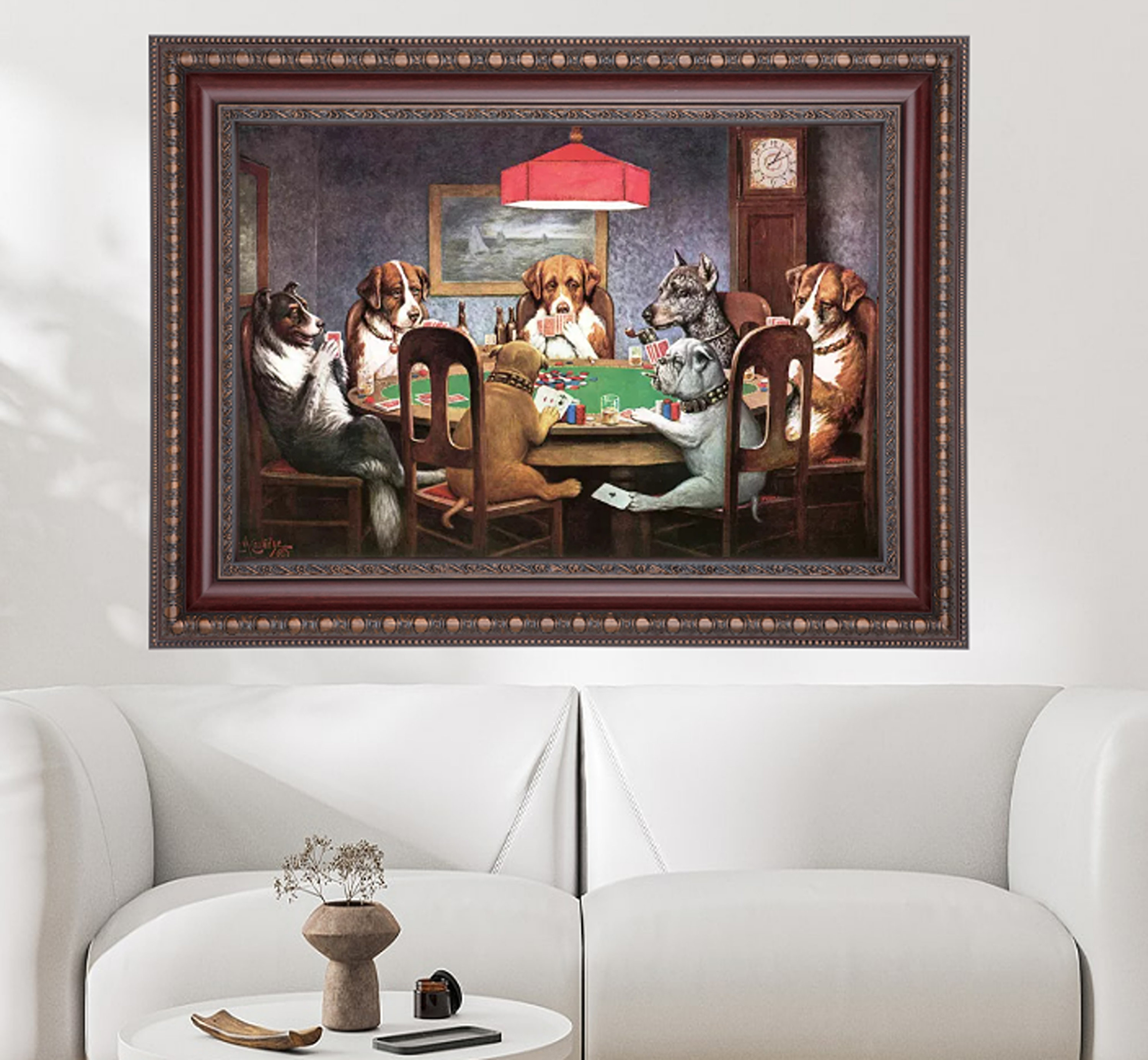 Cassius Marcellus Coolidge A Friend in Need Dogs Playing Poker 1903 ...