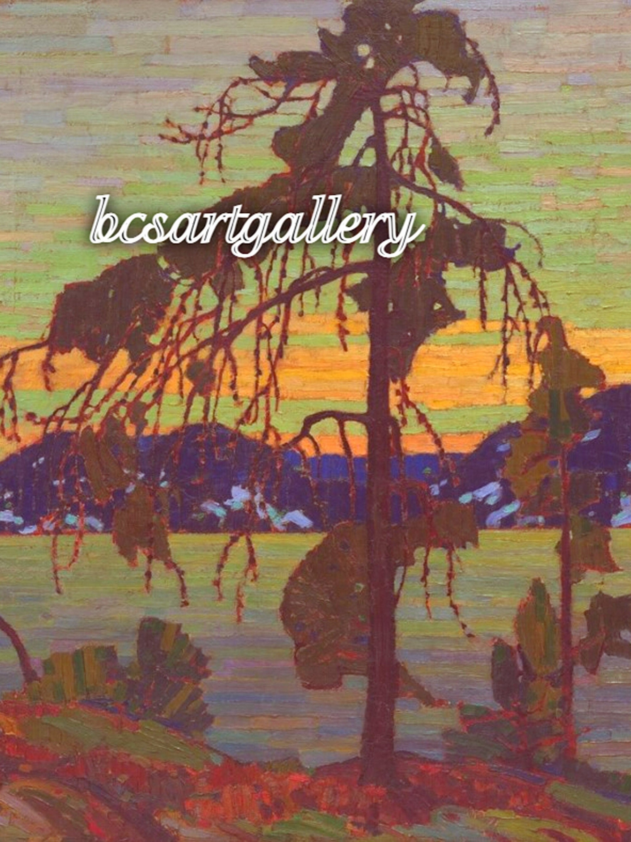 Tom Thomson - the Jack Pine Museum Quality Hand-painted Oil ...