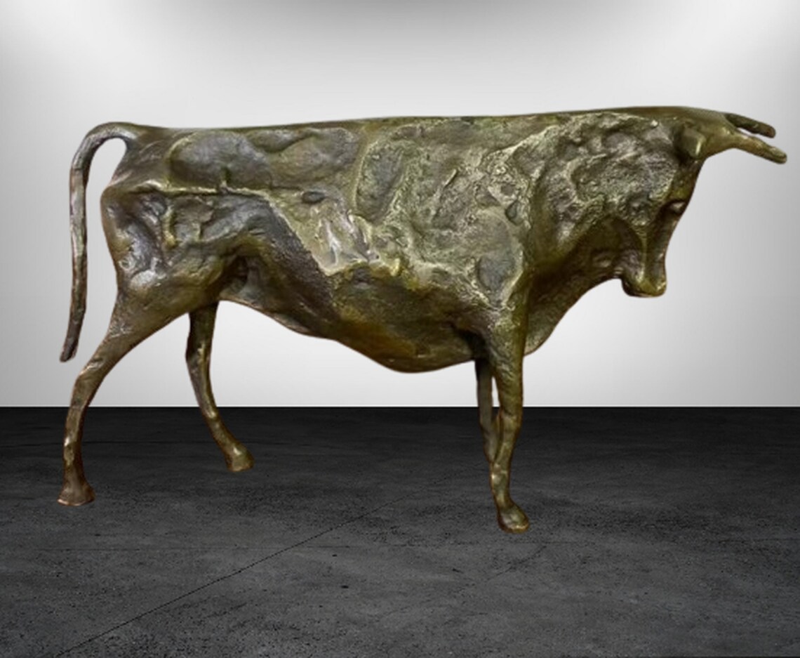 Pablo Picasso Buffalo Bronze Sculpture Bull Bronze Sculpture Abstract ...