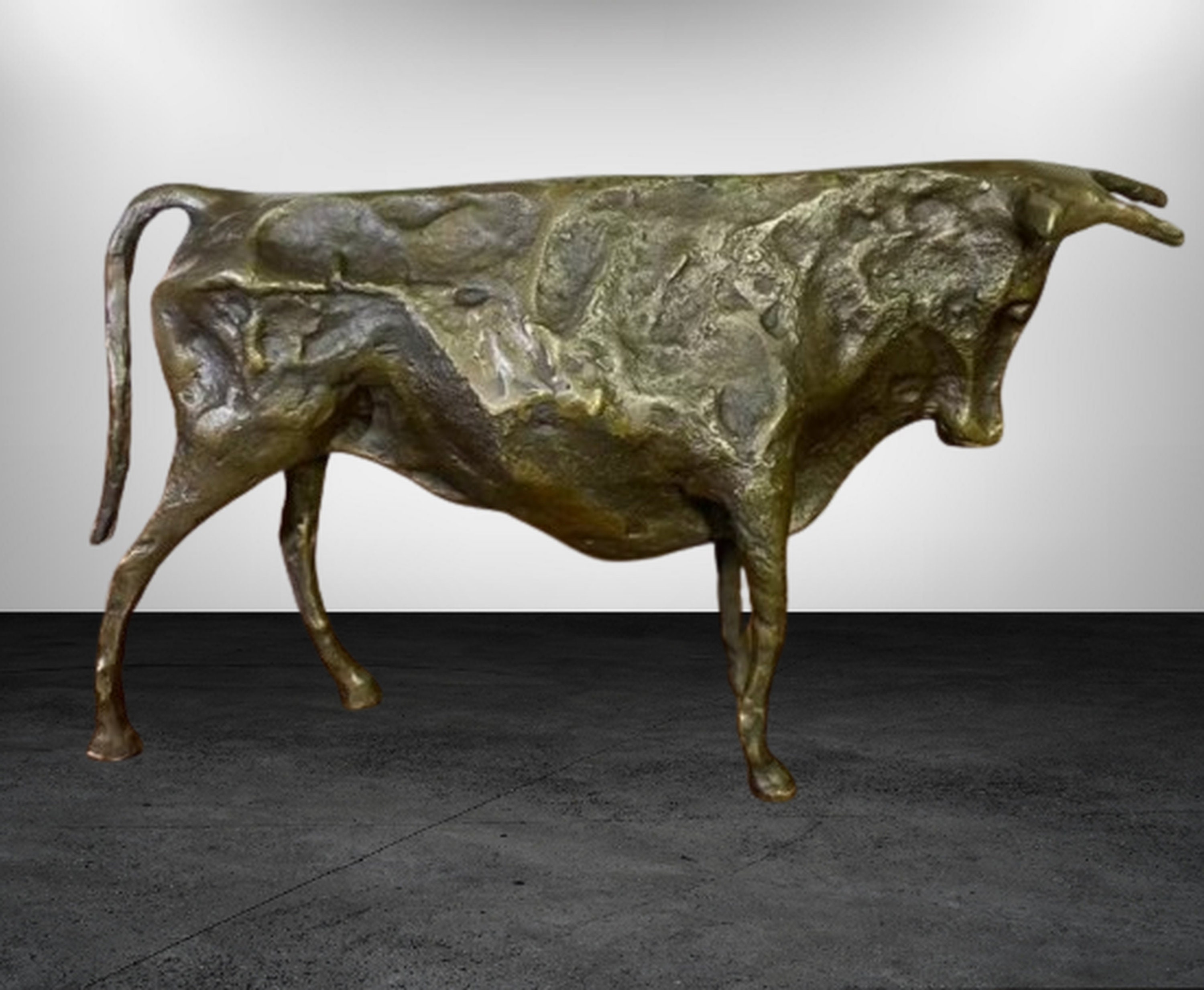 Pablo Picasso Buffalo Bronze Sculpture Bull Bronze Sculpture Abstract ...