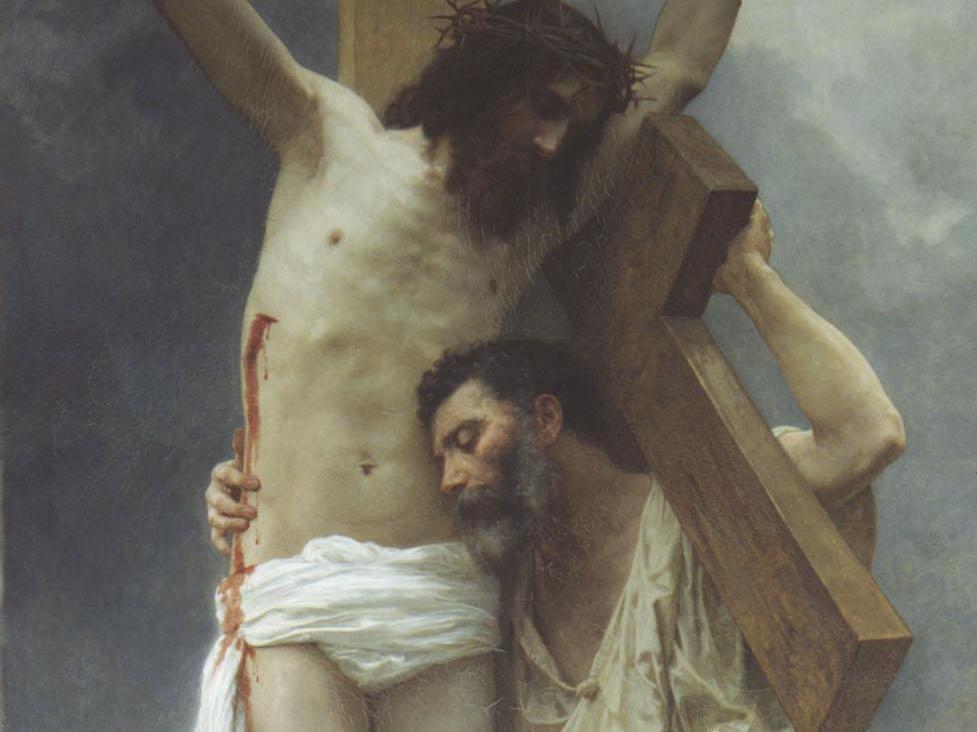 William-adolphe Bouguereau Compassion 1897 Crucifixion of Christ Museum ...