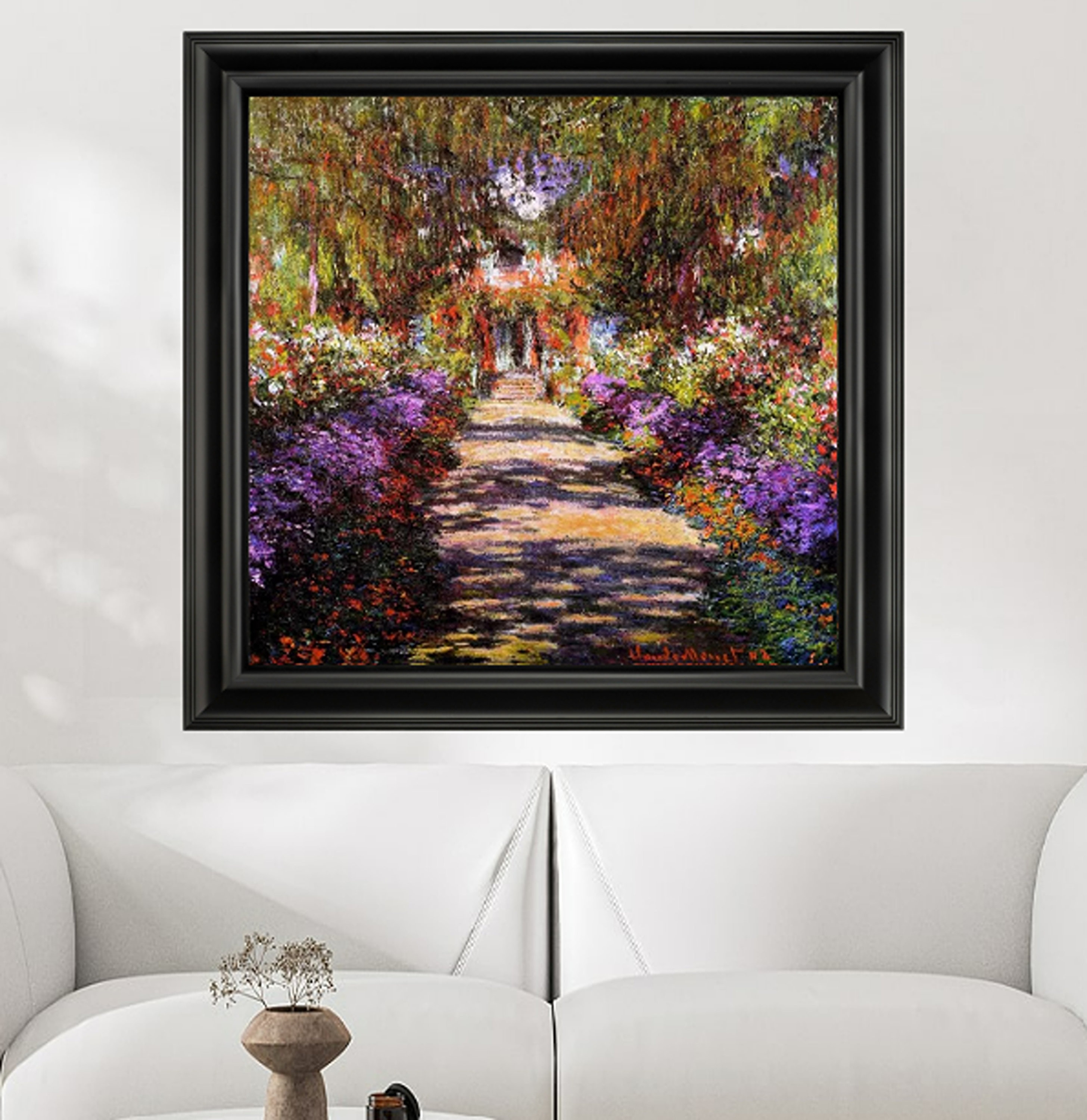 Claude Monet Pathway in Monet's Garden at Giverny 1902 - Etsy